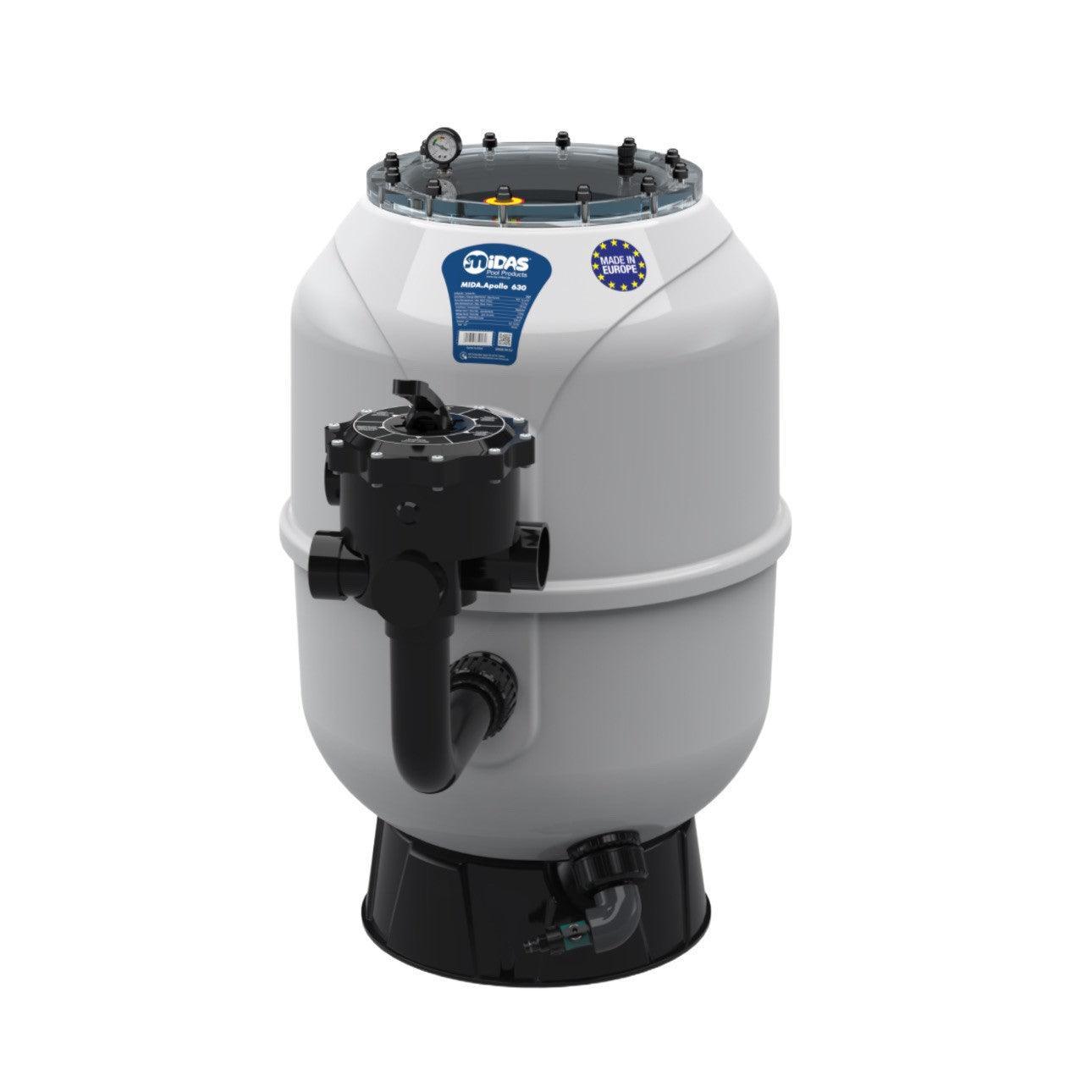 Premium Sandfilter APOLLO MIDAS - Perfekte Wasseraufbereitung